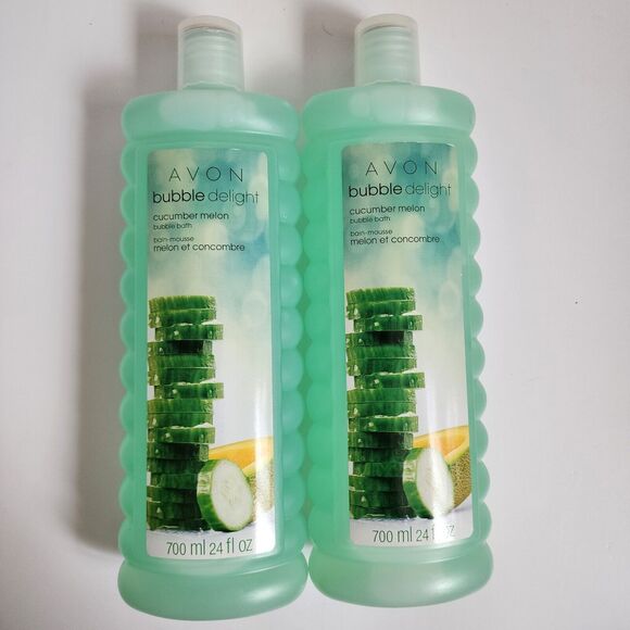 Avon | Bath & Body | Avon Bubble Delight Cucumber Melon Bubble Bath 24 Oz 70 Ml Lot Of 2 New ...